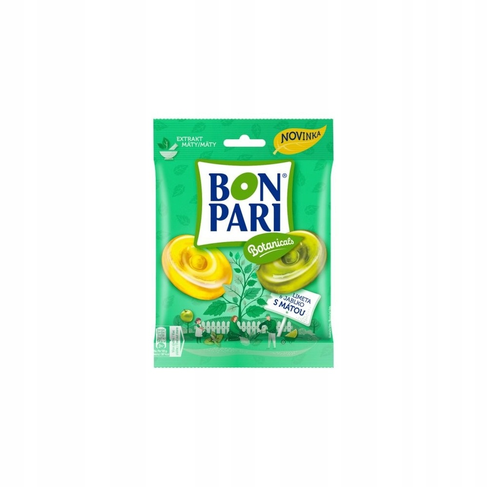 Cukierki BON PARI Botanicals 90g - 12598666187 - oficjalne archiwum Allegro
