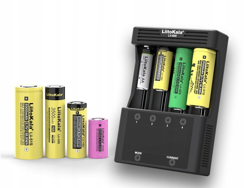 LADOWARKA DO BATERII AKUMULATORÓW LitoKala Lii600 - 11662507375 ...