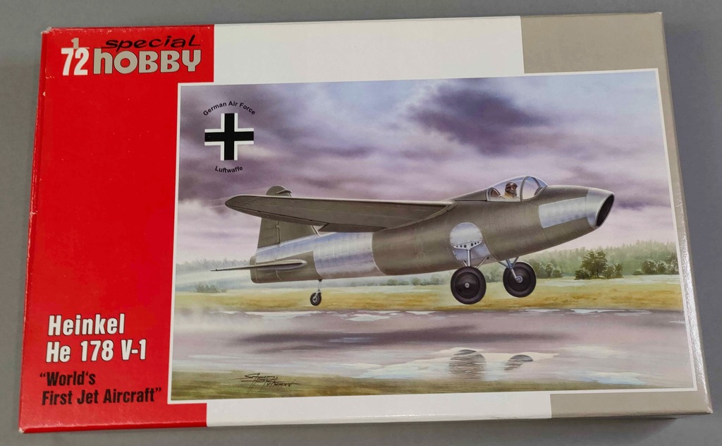 Heinkel He 178 V-1 SH72321 1/72 - 13591427632 - oficjalne archiwum Allegro