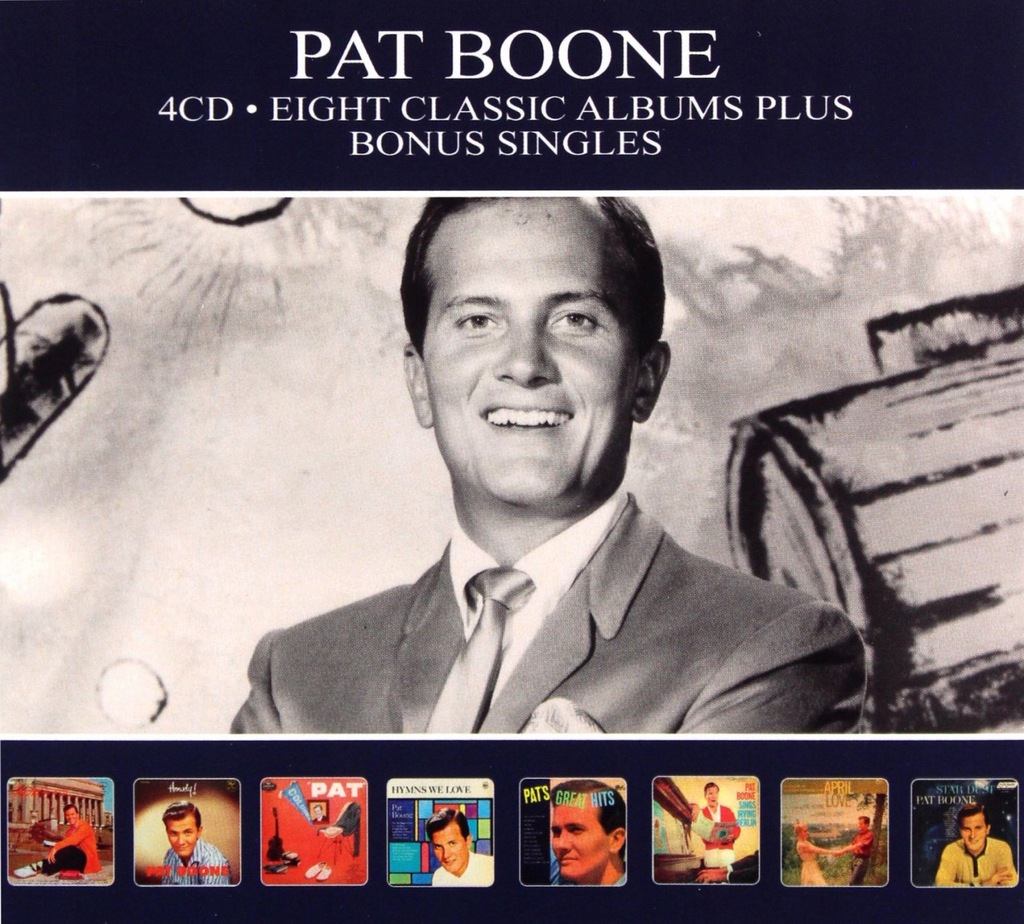 PAT BOONE: EIGHT CLASSIC ALBUMS [4CD] - 12838311259 - oficjalne ...