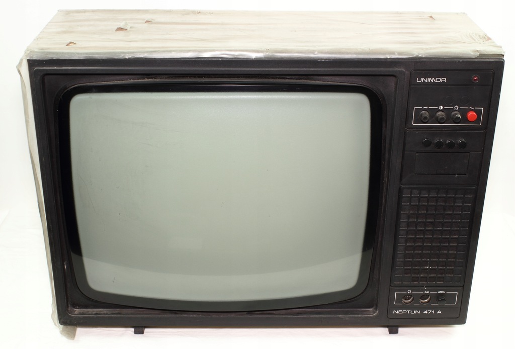 TELEWIZOR UNITRA UNIMOR NEPTUN 471A !!! - 13650914656 - oficjalne archiwum Allegro