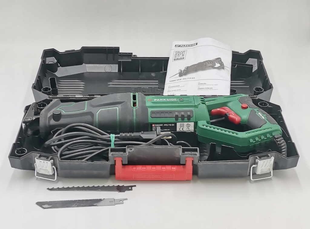 PIŁA SZABLASTA PARKSIDE PFS 710 D3 - 13570620911 - oficjalne archiwum ...