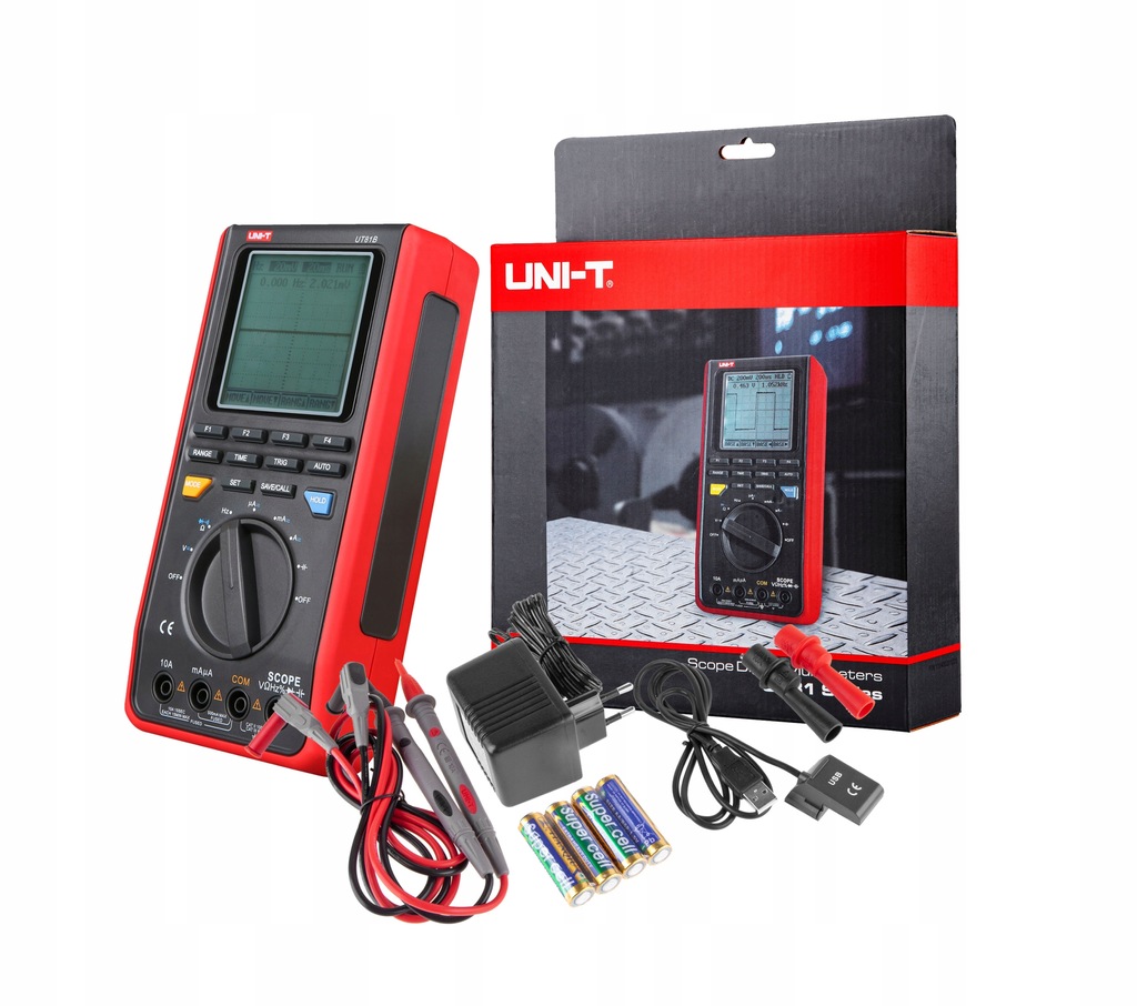 Oscyloskop Uni-T UT81B z funkcją miernika - 12619508420 - oficjalne ...