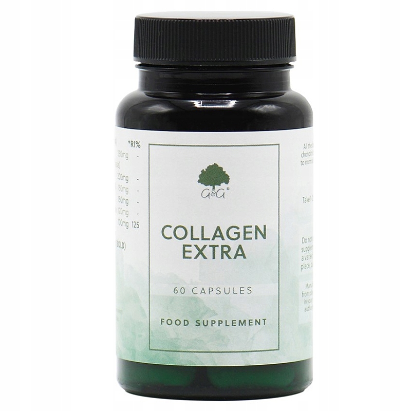 KOLAGEN RYBI MORSKI + Glukozamina MSM Chondroityna Witamina C 60 kaps GG - 14752839391 ...