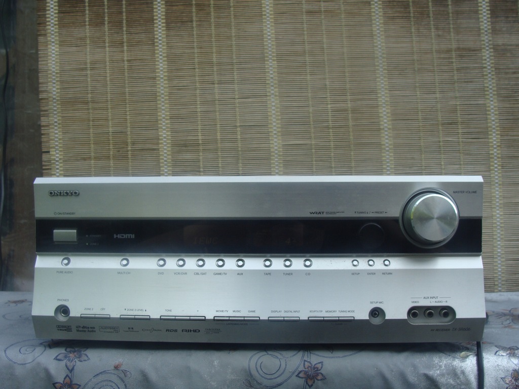 AMPLITUNER ONKYO MODEL. TX-SR606 - 12339131379 - oficjalne archiwum Allegro