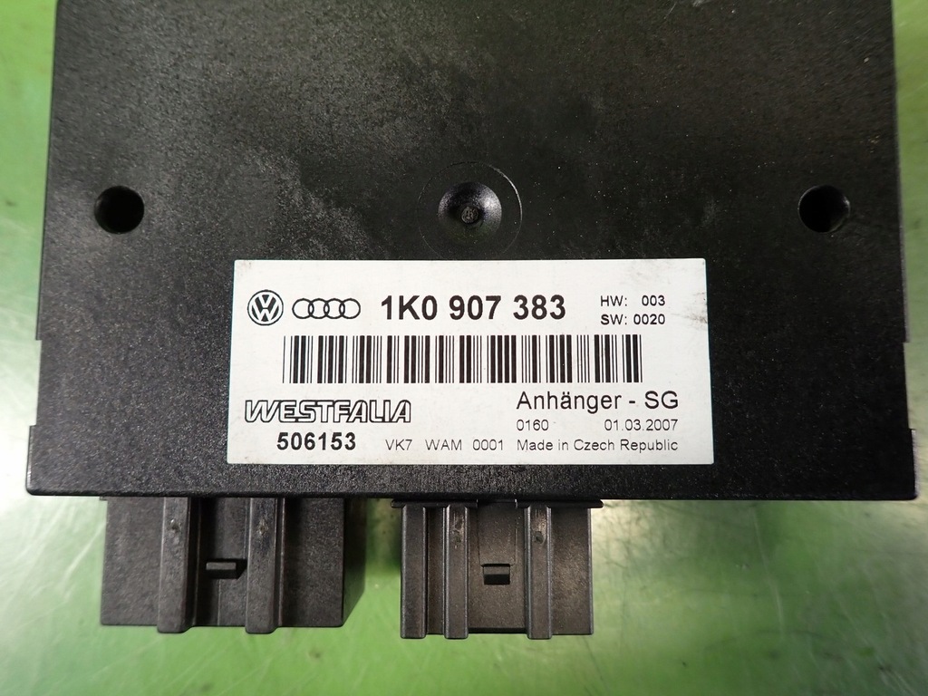 Moduł sterownik haka holowniczego VW PASSAT B6 07r 1K0907383 506153 - 15308982334 - oficjalne ...