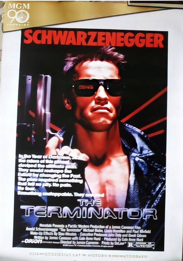 Terminator - Arnold Schwarzenegger - plakat - 12387047467 - oficjalne ...