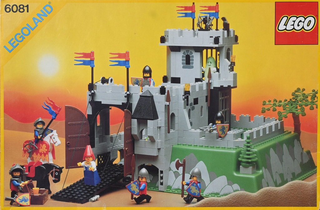 LEGO 6081 King's Mountain Fortress Castle Crusader - 12776996767 ...