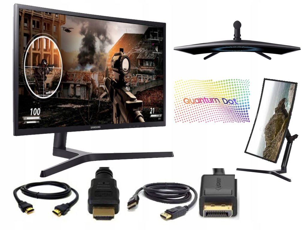 Samsung C27FG73FQUX Curved Quantum Dot 144Hz 1ms - 7698915827 ...