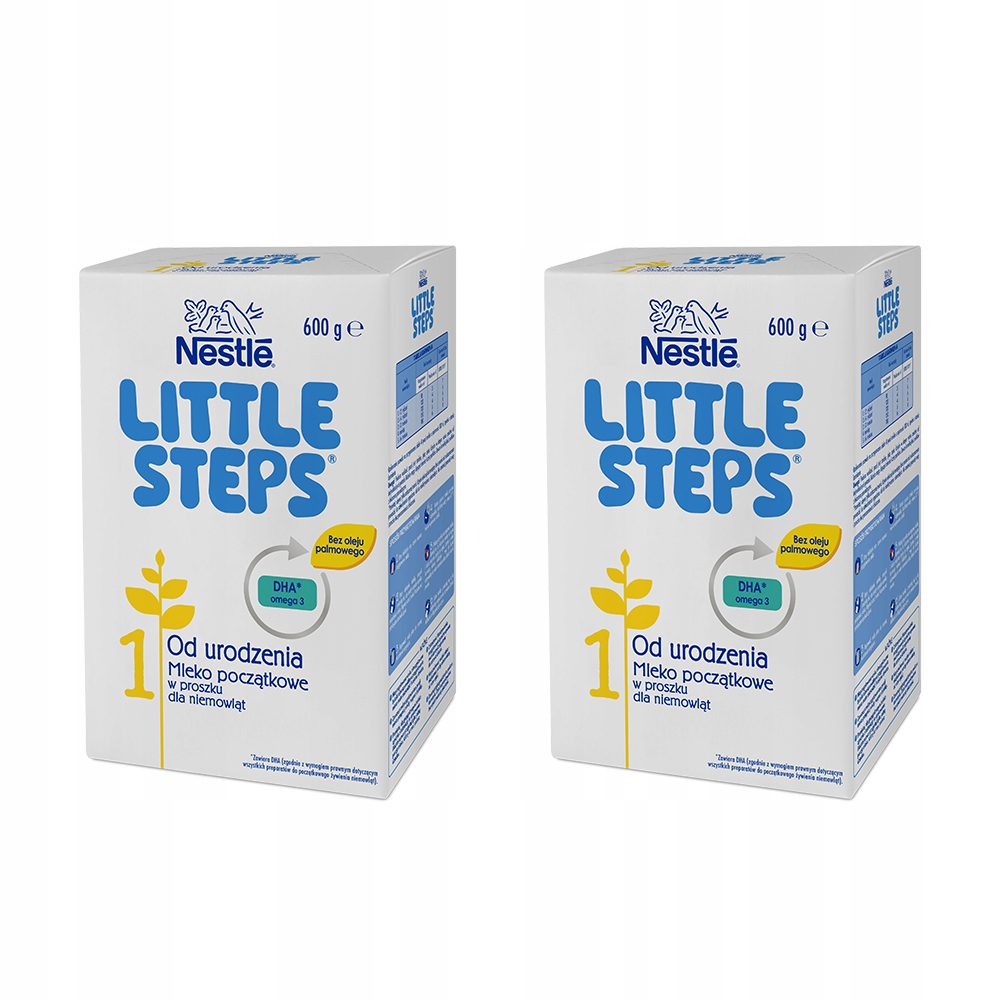 NESTLE LITTLE STEPS 1 mleko początkowe 2x600g - 9034266720 - oficjalne ...