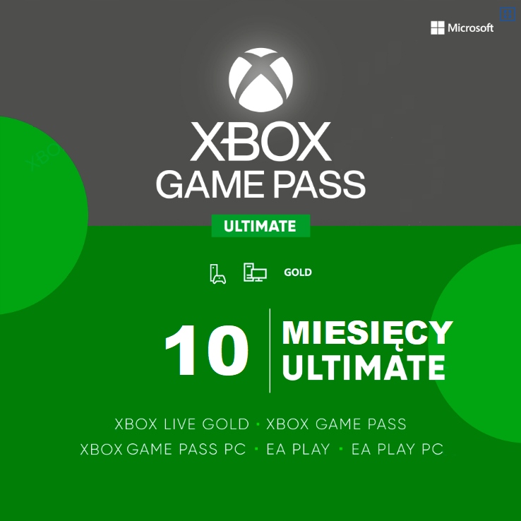 XBOX LIVE GOLD + GAME PASS 9 MIESIĘCY + 1 GRATIS! - 13531489994 ...