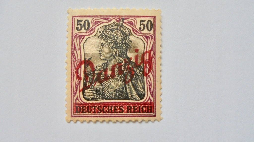 1920 Gdańsk Mi.39** czysty znaczek, gwarancja BPP, wartość 800,- Euro ...