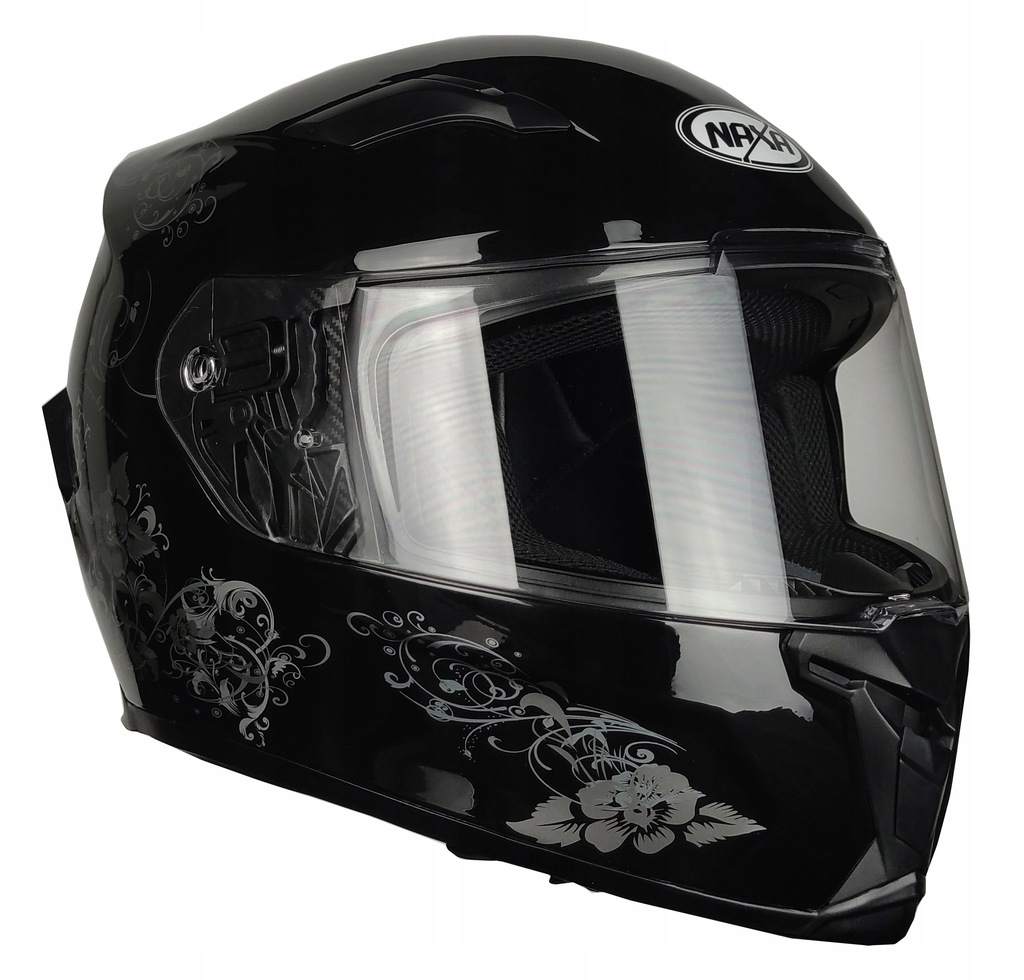 Integralny kask motocyklowy damski NAXA F25/G M - 12710724117 - oficjalne archiwum Allegro