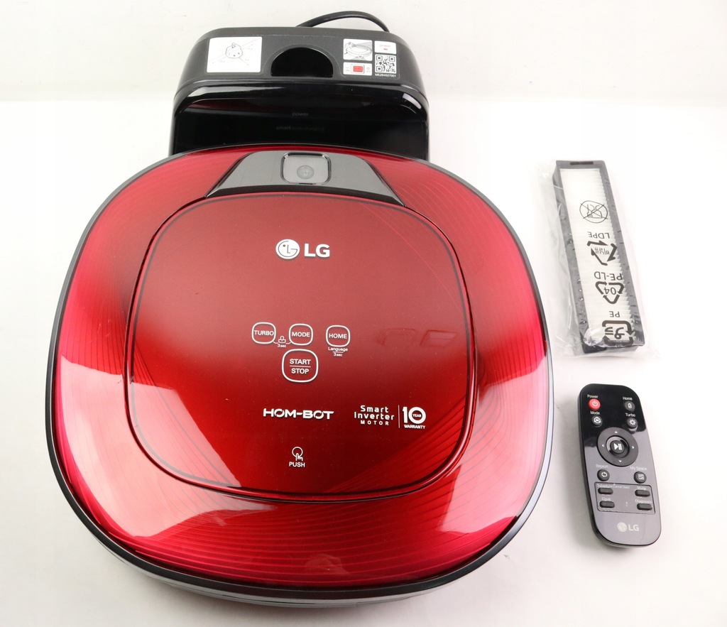 LG Electronics VRD 710 RRC robot sprzątający Pilot - 13301331494 - oficjalne archiwum Allegro