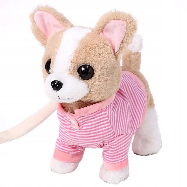 Nowy elektryczny chodzący Robot pies pluszowe zaba - 12729254031 ...