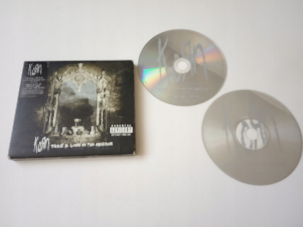 KORN , take a look in the mirror , cd + dvd - 10802469451 - oficjalne archiwum Allegro