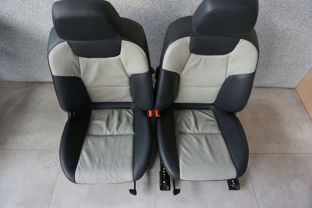 Mercedes w204 kombi tapicerka fotele boczki skóra - 10195534957 ...