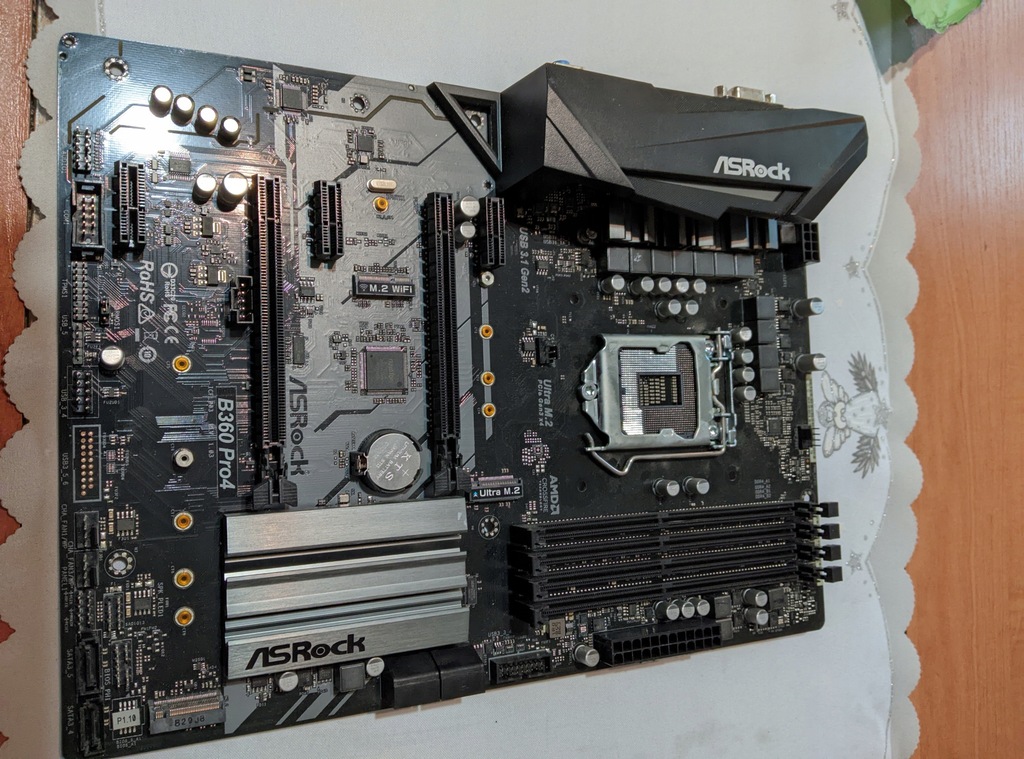 Płyta główna ASRock B360M PRO4 Micro ATX - 13345735417 - oficjalne ...