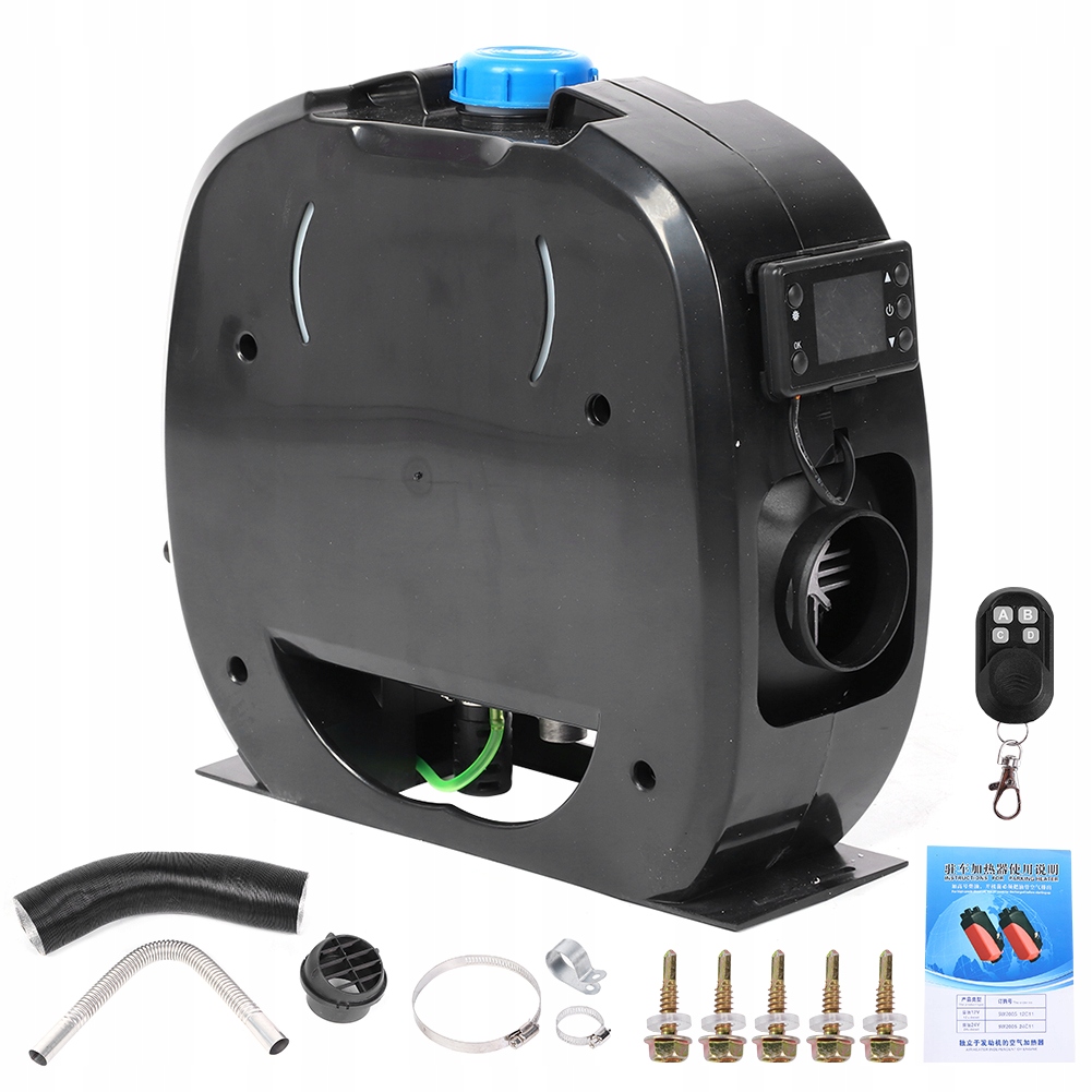 OGRZEWANIE POSTOJOWE 12V 5KW TYP WEBASTO LCD - 11862362864 - oficjalne ...