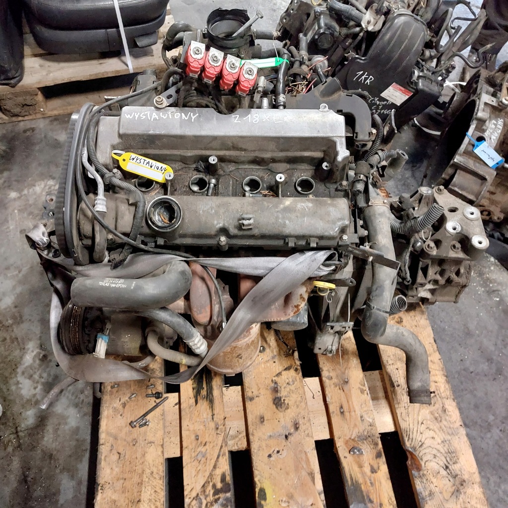 OPEL VECTRA C 1,8B SILNIK SŁUPEK KOD SILNIKA Z18XE - 15159475375 ...