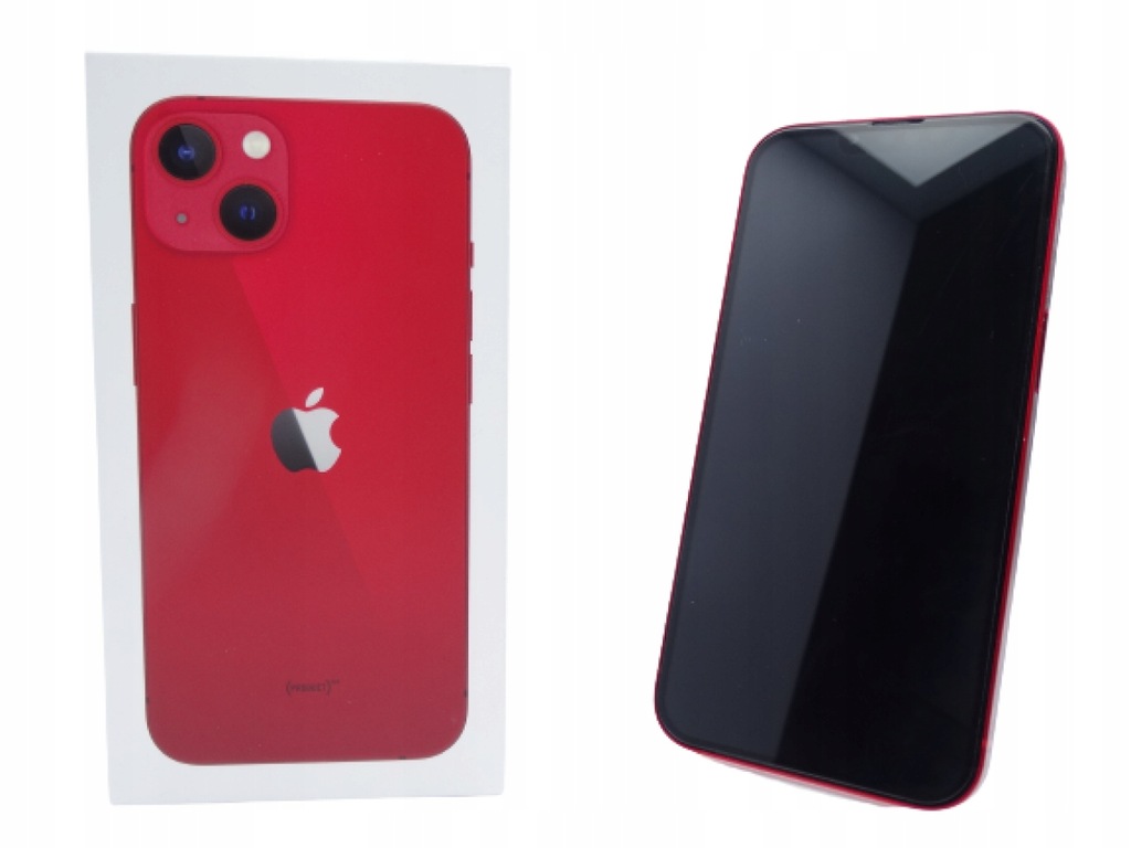 Smartfon Apple iPhone 13 128GB A2633 RED GW - 12653427181 - oficjalne ...