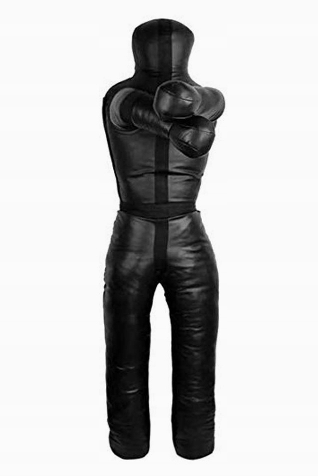 Manekin bokserski Aoneky 1,8M skórzany niewypełniony MMA Jiu Jitsu UFC ...