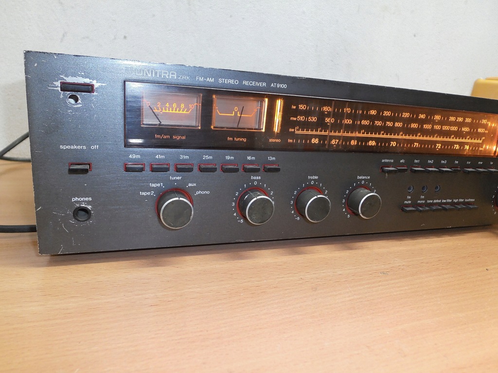 Amplituner UNITRA AT 9100 - 10213038014 - oficjalne archiwum Allegro