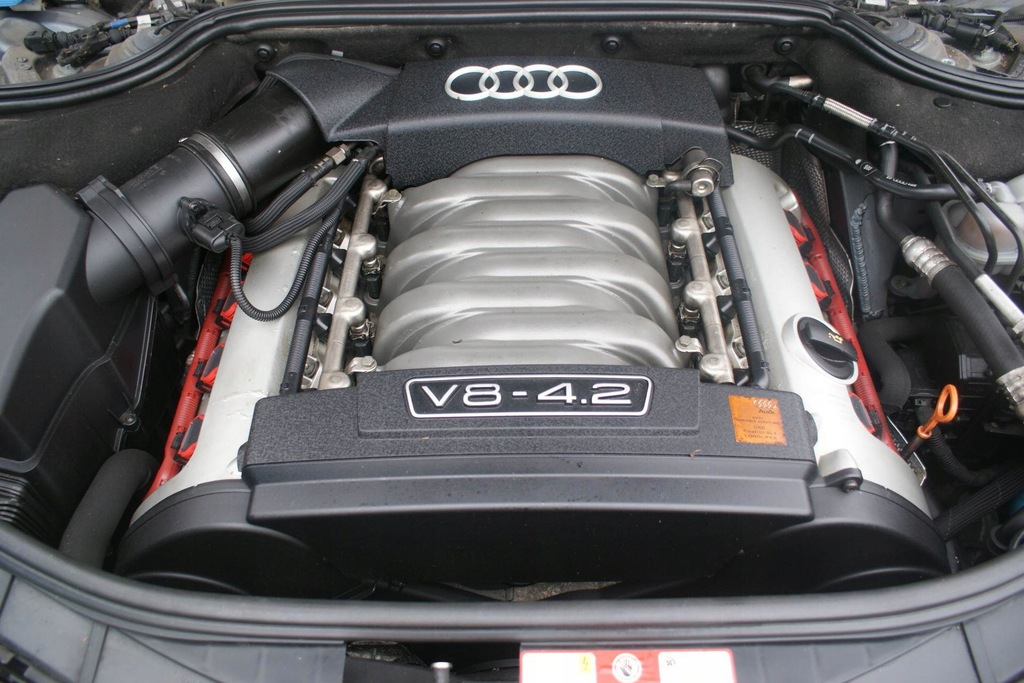 Audi A8 D3 4.2 V8 silnik słupek BFM - 13063373994 - oficjalne archiwum ...