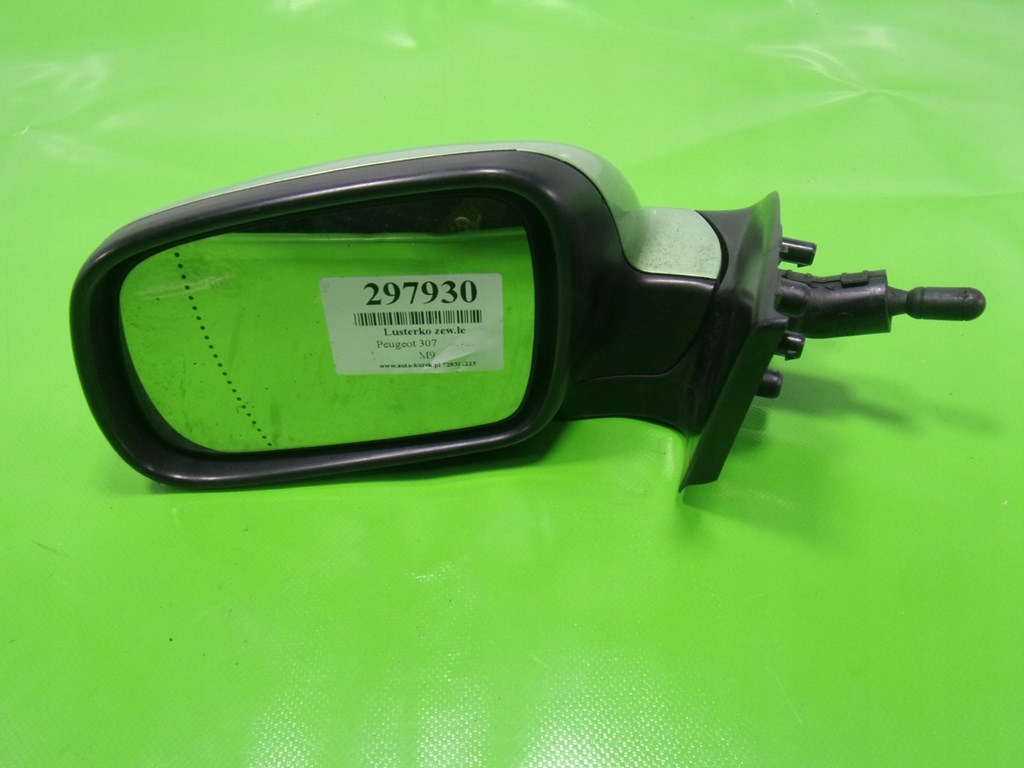 PEUGEOT 307 LUSTERKO LEWE KSMC EUROPA - 13269135476 - oficjalne archiwum Allegro