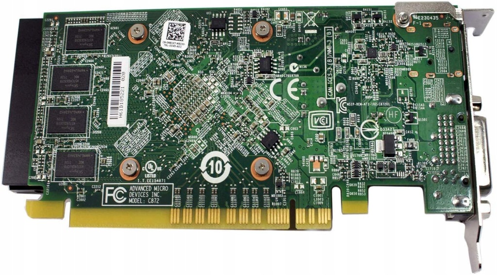AMD ATI RADEON R7 350x 4GB DDR3 DISPLAYPORT DVI - 9003288540 ...