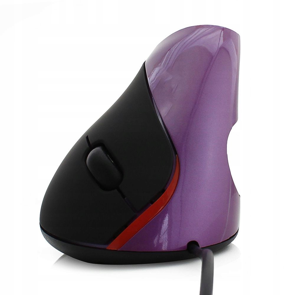 Purple XQ 2.4G Ergonomic Wired Gaming Mouse USB vertical office Mouse ...