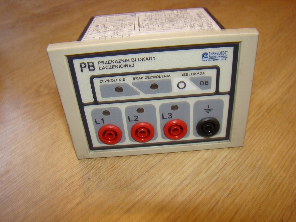 Przekaźnik blokady łączeniowej PB - 11062516349 - oficjalne archiwum Allegro