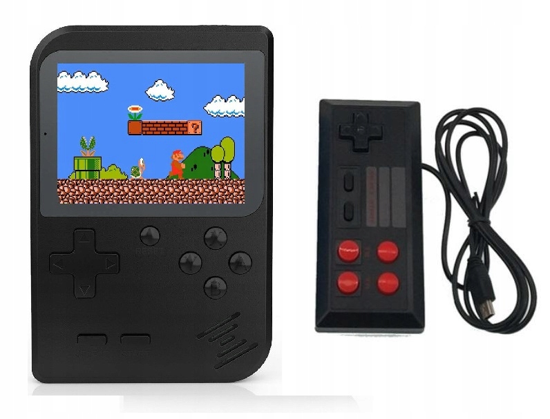 Mini konsola przenośna EKRAN 3.0 RETRO 400 GIER - 7885965083 ...