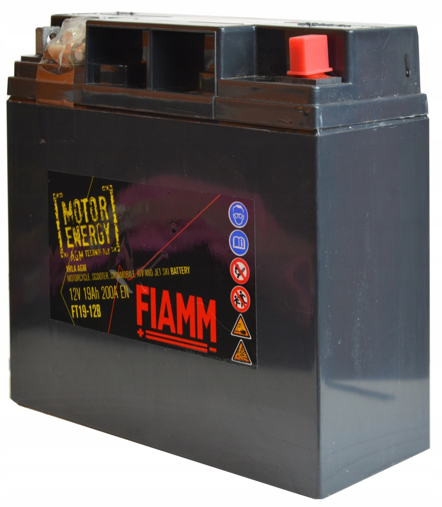 FIAMM FT19-12B 51913 12V 19Ah 200A P+ AGM VRLA BMW - 10748604533 ...