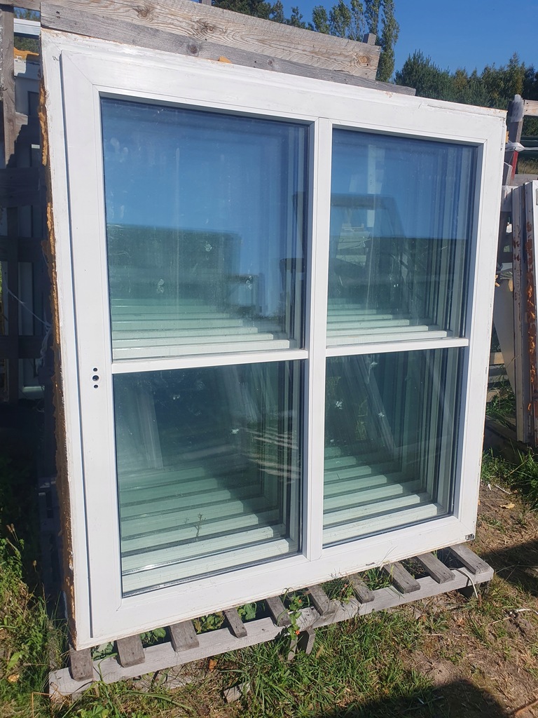 OKNA Plastikowe PCV 146x155cm ze szprosami 20 sztuk - 14293282300 ...