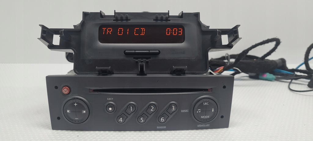 Renault UPDATE LIST Trafic Master II Kangoo Radio Cd 8200483757 z kodem ...