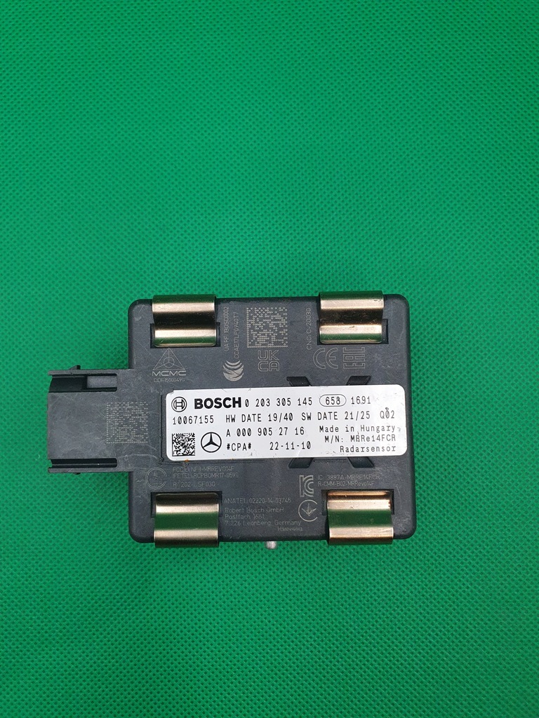 0009052716 RADAR DISTRONIC MERCEDES - 15309035339 - oficjalne archiwum ...