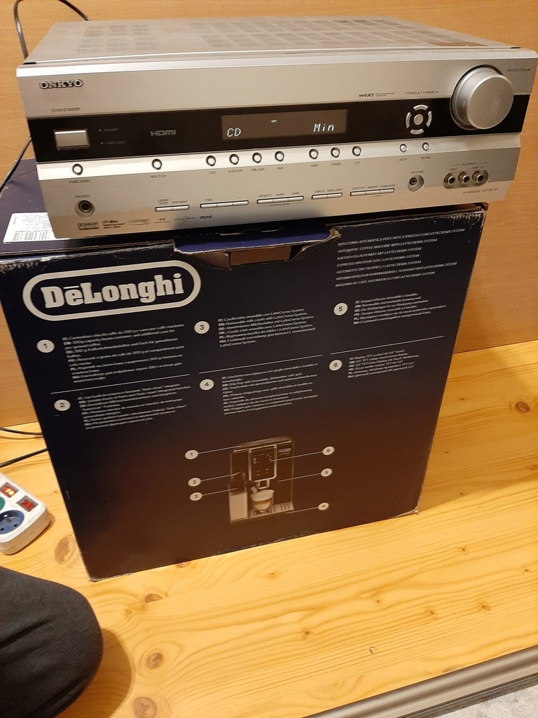 Amplituner ONKYO ht r518 5.1 srebrny - 13573930014 - oficjalne archiwum Allegro