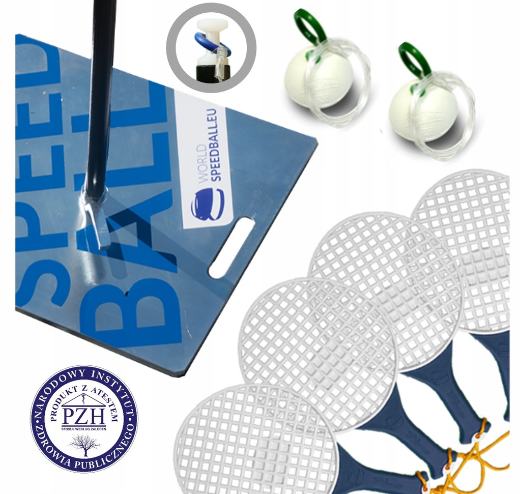 Zestaw do gry w speed-ball SILVER SET 4 speedball - 7456566615 ...