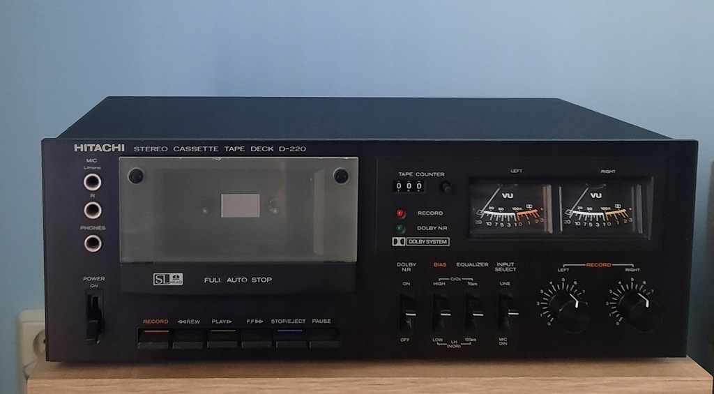 Magnetofon HITACHI D-220 po serwisie, idealny! - 13007474731 ...