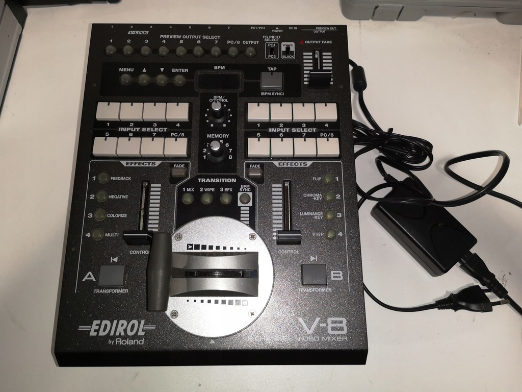 Mixer mikser video, Edirol by Roland v8 - 8272579248 - oficjalne archiwum Allegro