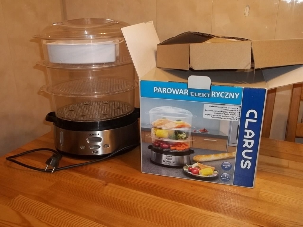 PAROWAR ELEKTRYCZNY CLARUS - 11250788113 - oficjalne archiwum Allegro