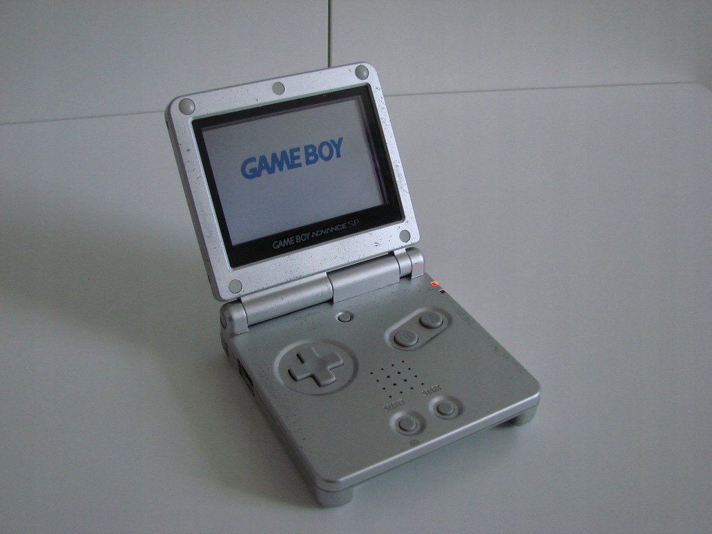 KONSOLA NINTENDO GAME BOY ADVANCE SP AGS-001 - 11671677606 - oficjalne archiwum Allegro