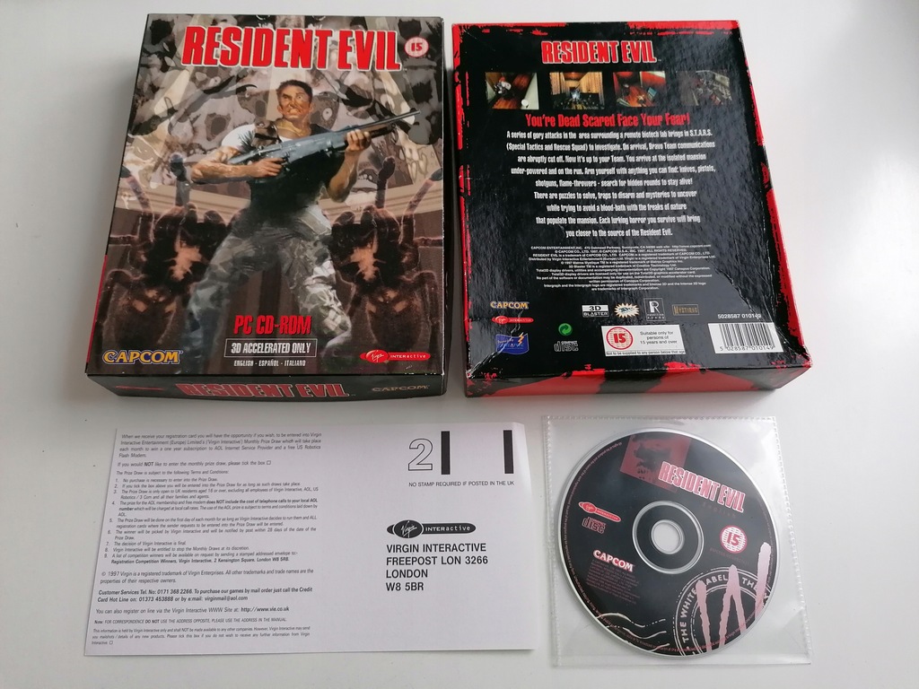 Купить RESIDENT EVIL PC BIG BOX 3xA УНИКАЛЬНЫЙ: отзывы, фото и ...