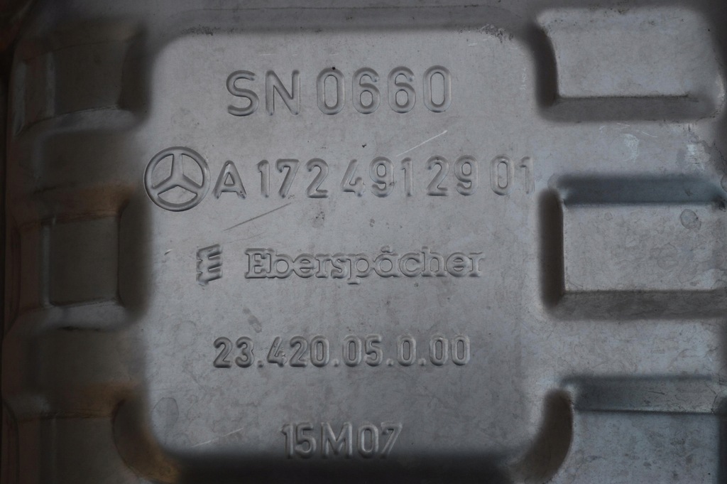 TŁUMIK WYDECH UKŁAD WYDECHOWY MERCEDES SLK 172 - 8715439159 - oficjalne ...