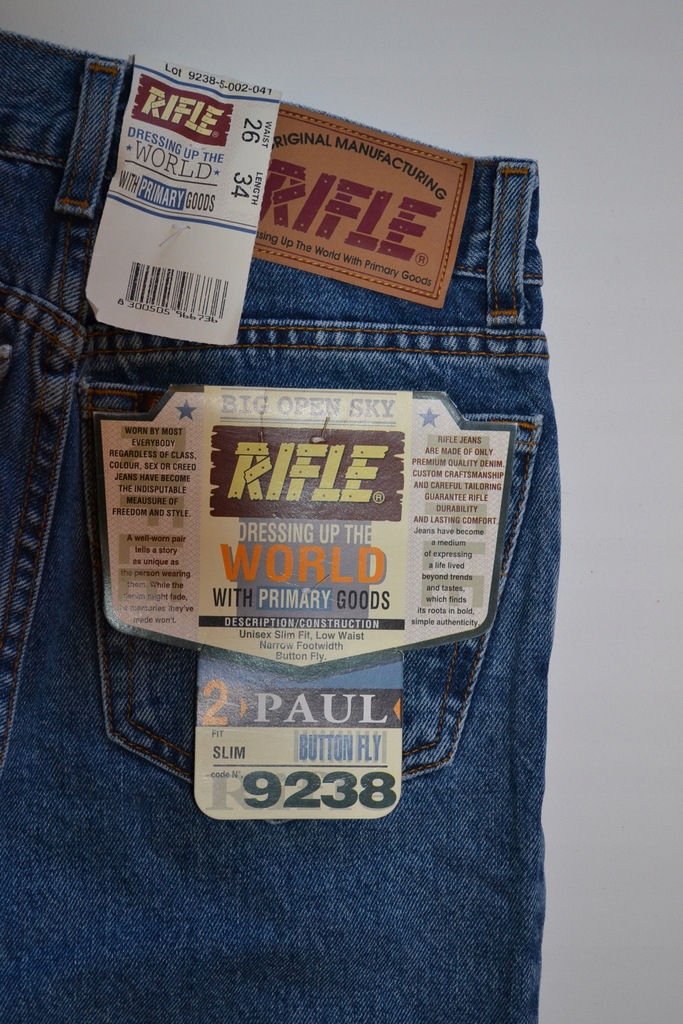 Spodnie RIFLE (nowe) - 7795735783 - oficjalne archiwum Allegro