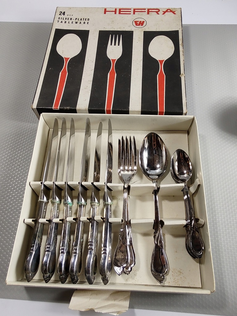 Hefra Rapsodia zestaw sztućców nieużywane - 12605656257 - oficjalne ...