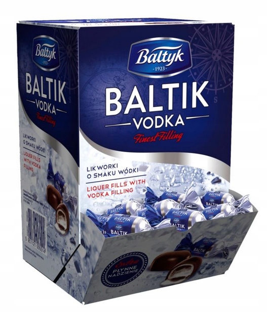 Cukierki Baltik VODKA Bałtyk z alkoholem 2,5kg - 12660312062 ...
