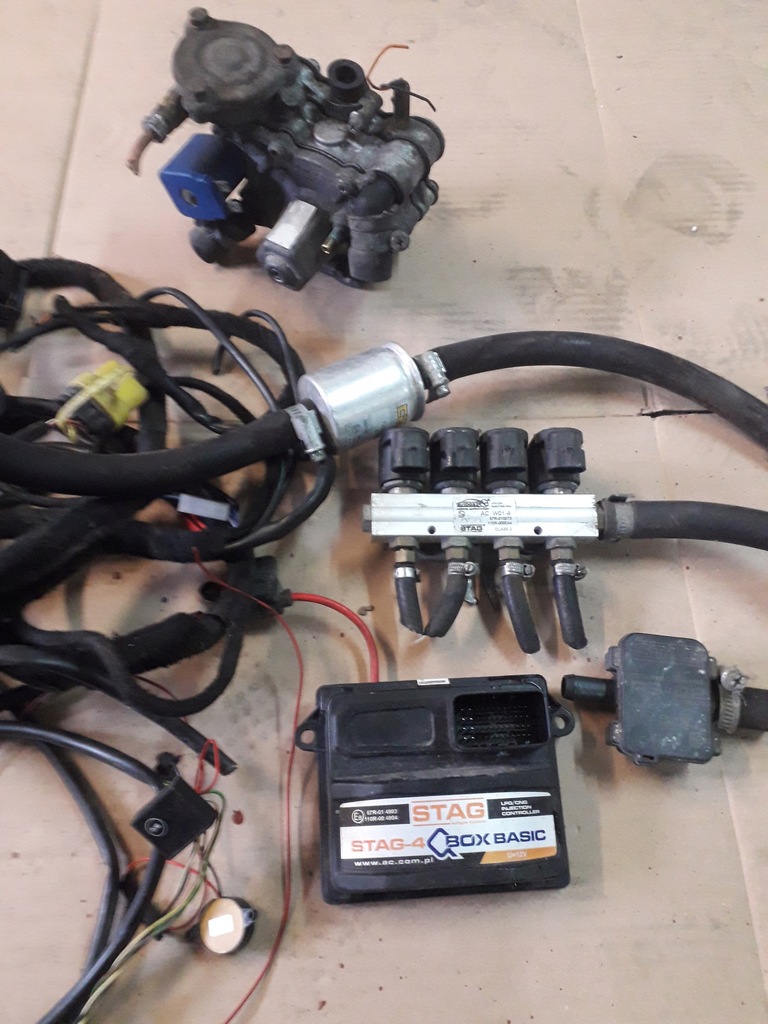 instalacja gazowa STAG 4 Qbox - 13778926302 - oficjalne archiwum Allegro