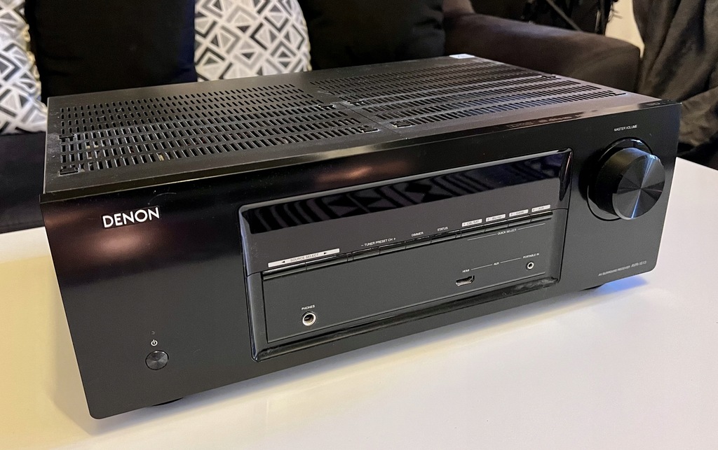 Amplituner Denon AVR-1513 5.1 czarny - 12649872099 - oficjalne archiwum ...